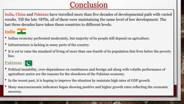 Comparative development experiences of India & its Neighbours. | PDF