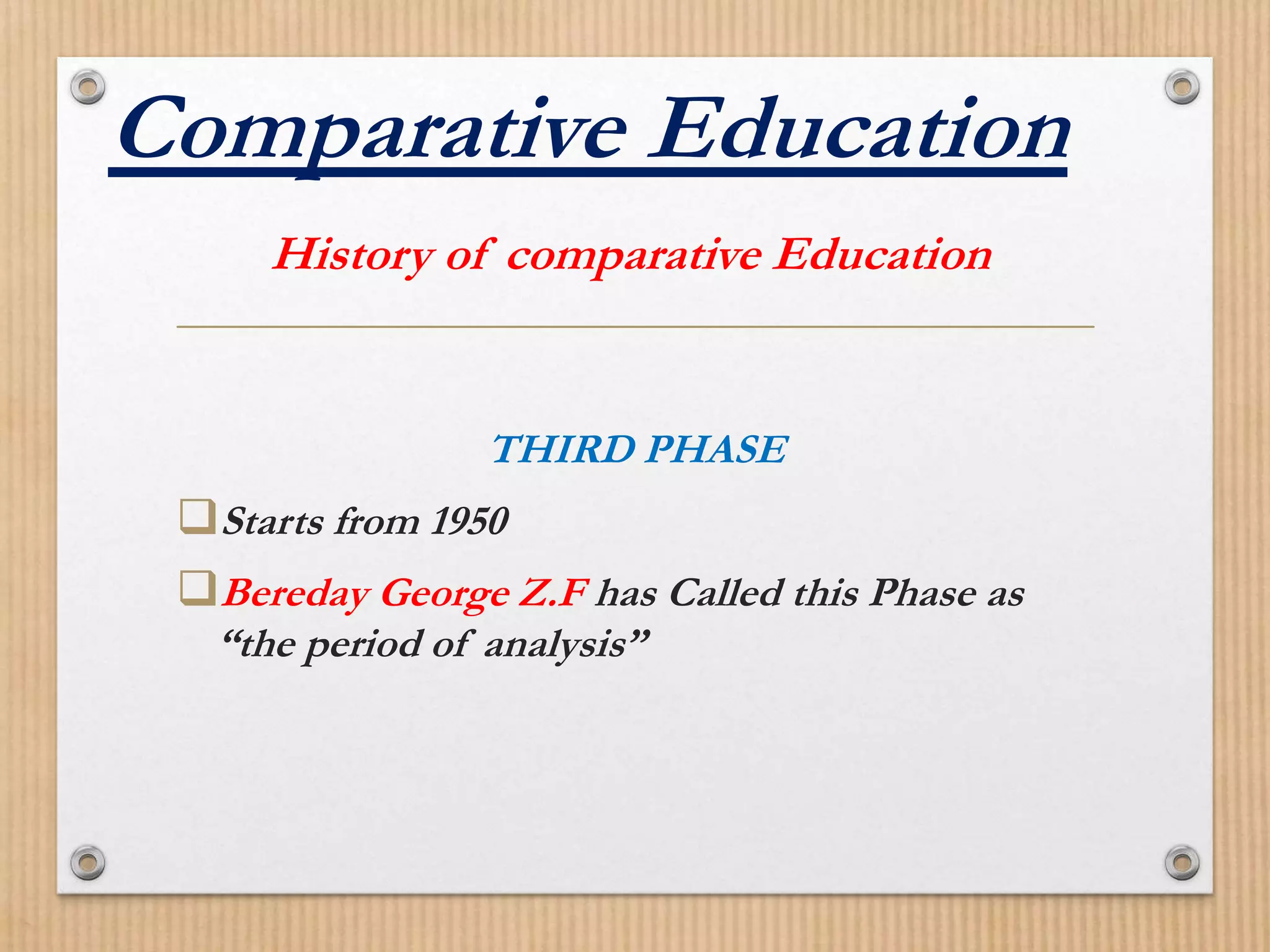 Comparative edu by sb | PPTX
