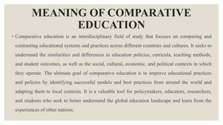 COMPARATIVE EDUCATION.pptx