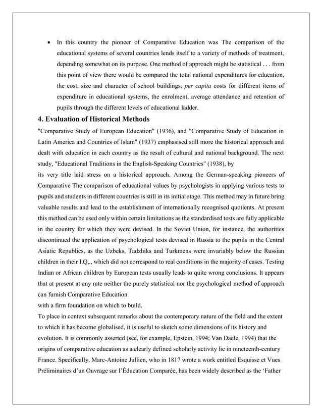 Comparative Education | PDF