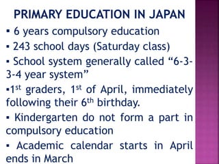 Comparative Education (Japan and Philippines) | PPTX