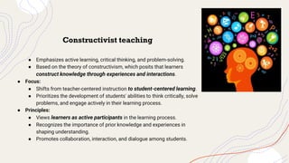 Effective teaching guide: Constructivist Teaching.pptx