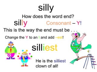 Comparative endings er_est | PPT