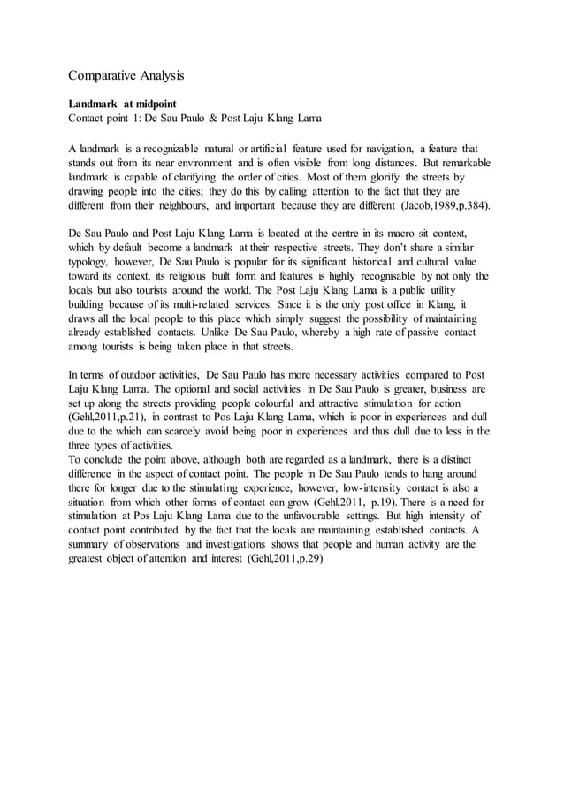 Comparative essay | PDF