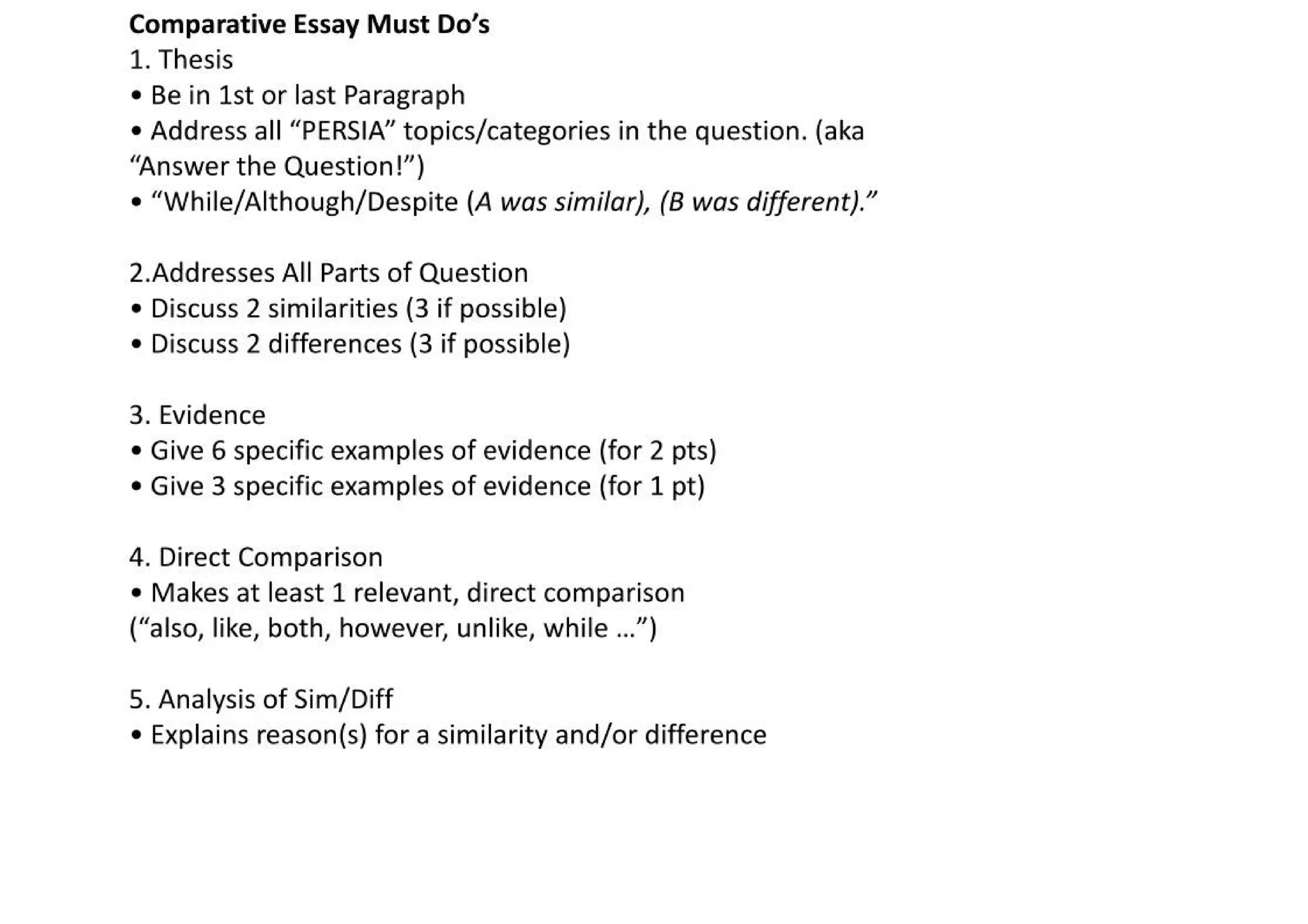 Comparative Essay | PDF