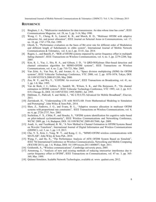 Comparative evaluation of bit error rate for different ofdm subcarriers ...