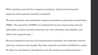 COMPARATIVE EVALUATION OF FRACTURE TOUGHNESS OF BIS-ACRYL COMPOSITE.pptx