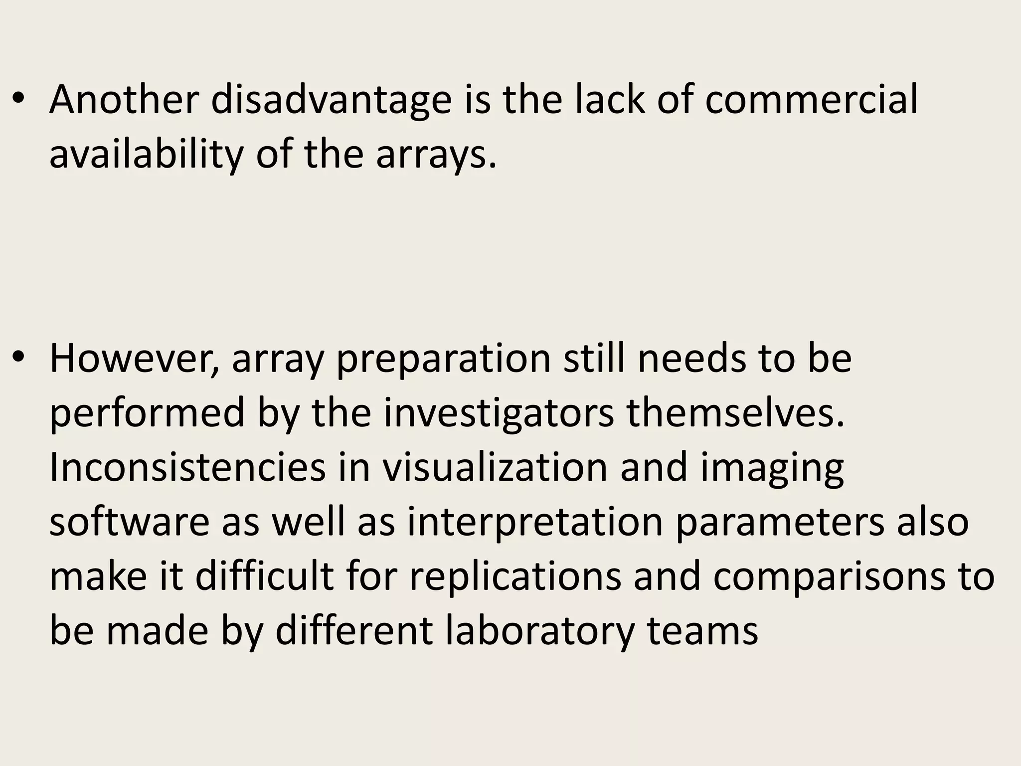 Comparative genomic hybridization | PPTX