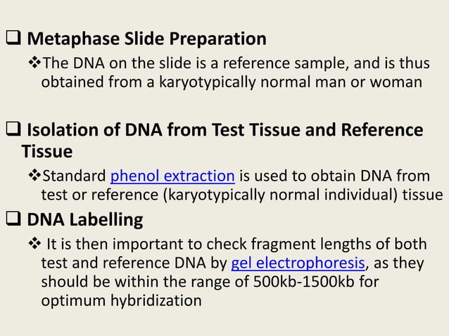 Comparative Genomic Hybridization Pptx