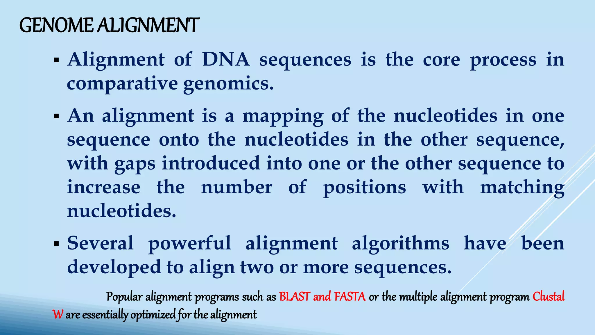 Comparative genomics | PPTX