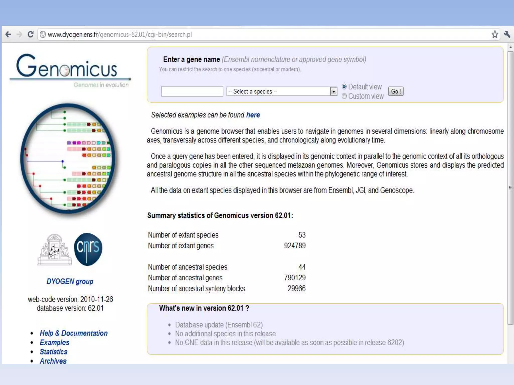 Comparative genomics | PPTX