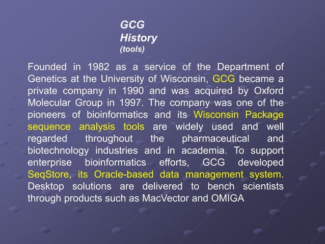 COMPARATIVE GENOMICS.ppt