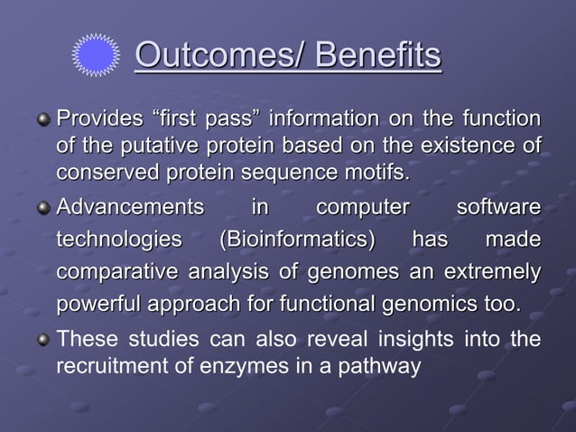 COMPARATIVE GENOMICS.ppt