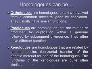 COMPARATIVE GENOMICS.ppt