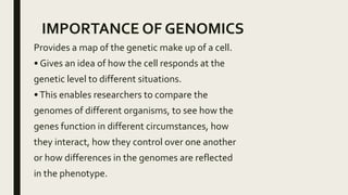 Comparative genomics 2 | PPTX