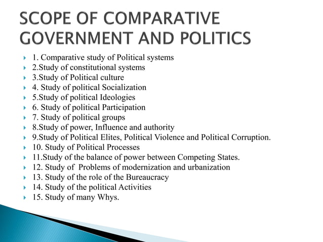 comparative goverment | PDF | Politics