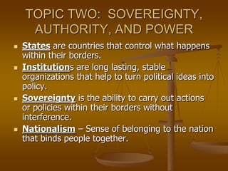 Comparative government and politics | PPT