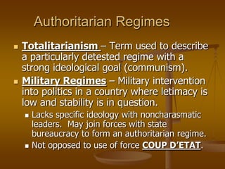 Comparative government and politics | PPT | Political Issues & policy ...