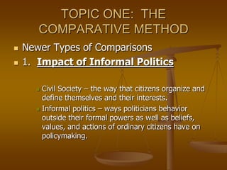 Comparative government and politics | PPT