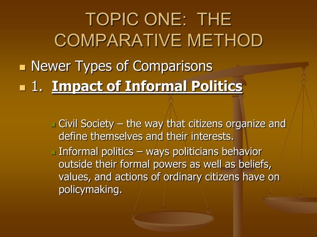 Comparative government and politics | PPT | Political Issues & policy ...