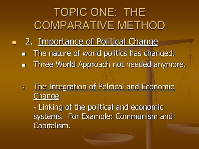 Comparative government and politics | PPT | Political Issues & policy ...