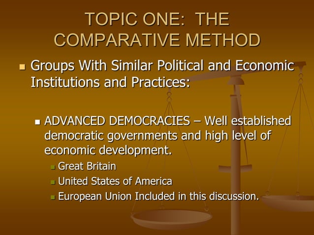 Comparative government and politics | PPT | Political Issues & policy ...