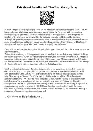 Comparative Government Essay Topics | PDF