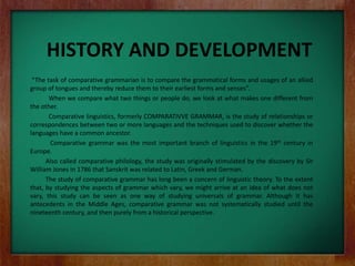 Comparative Grammar Lesson | PPTX