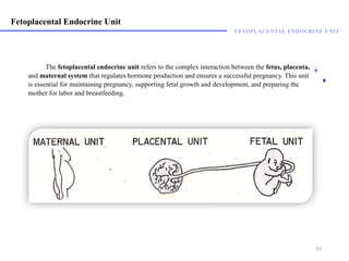 Comparative histology of early and late placental development - maha ...