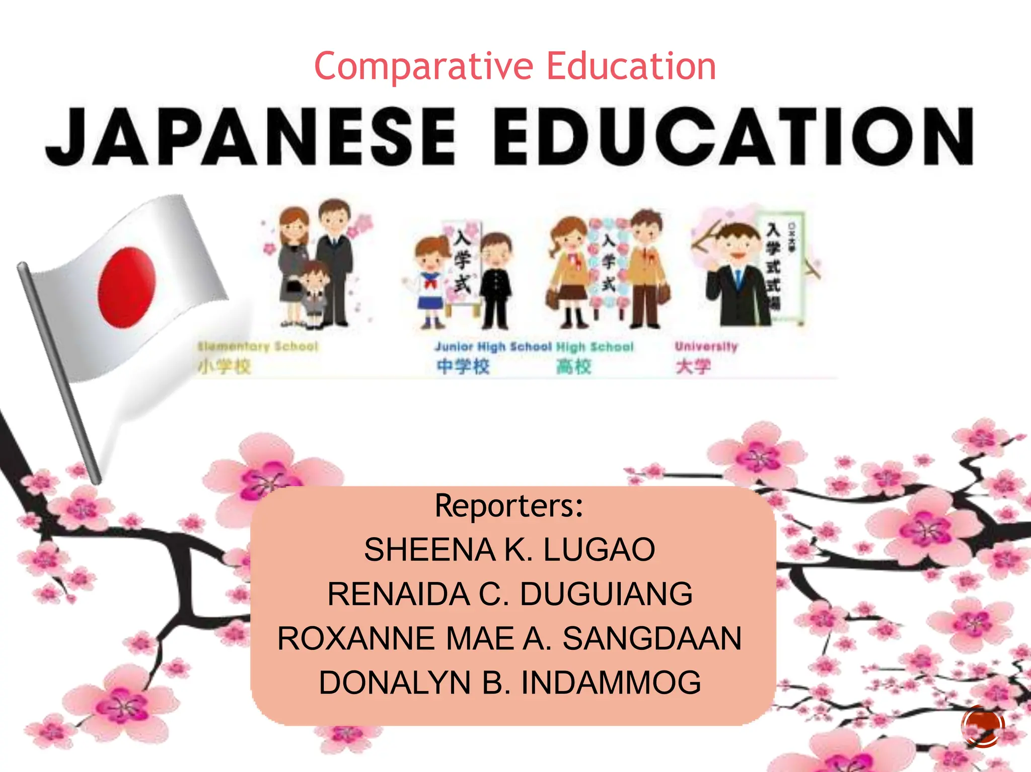 Comparative_Japan-Educational-System.pptx | Daycare and Pre-School ...