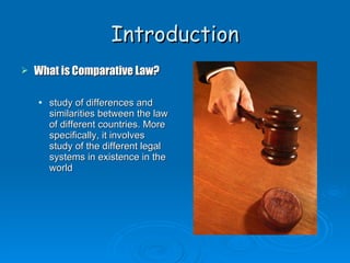 Comparative Law | PPT