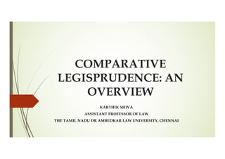 Comparative Legisprudence - An Overview (1).pdf