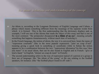 Comparative linguistic essay | PPTX