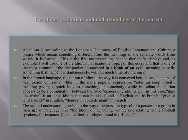 Comparative linguistic essay | PPT