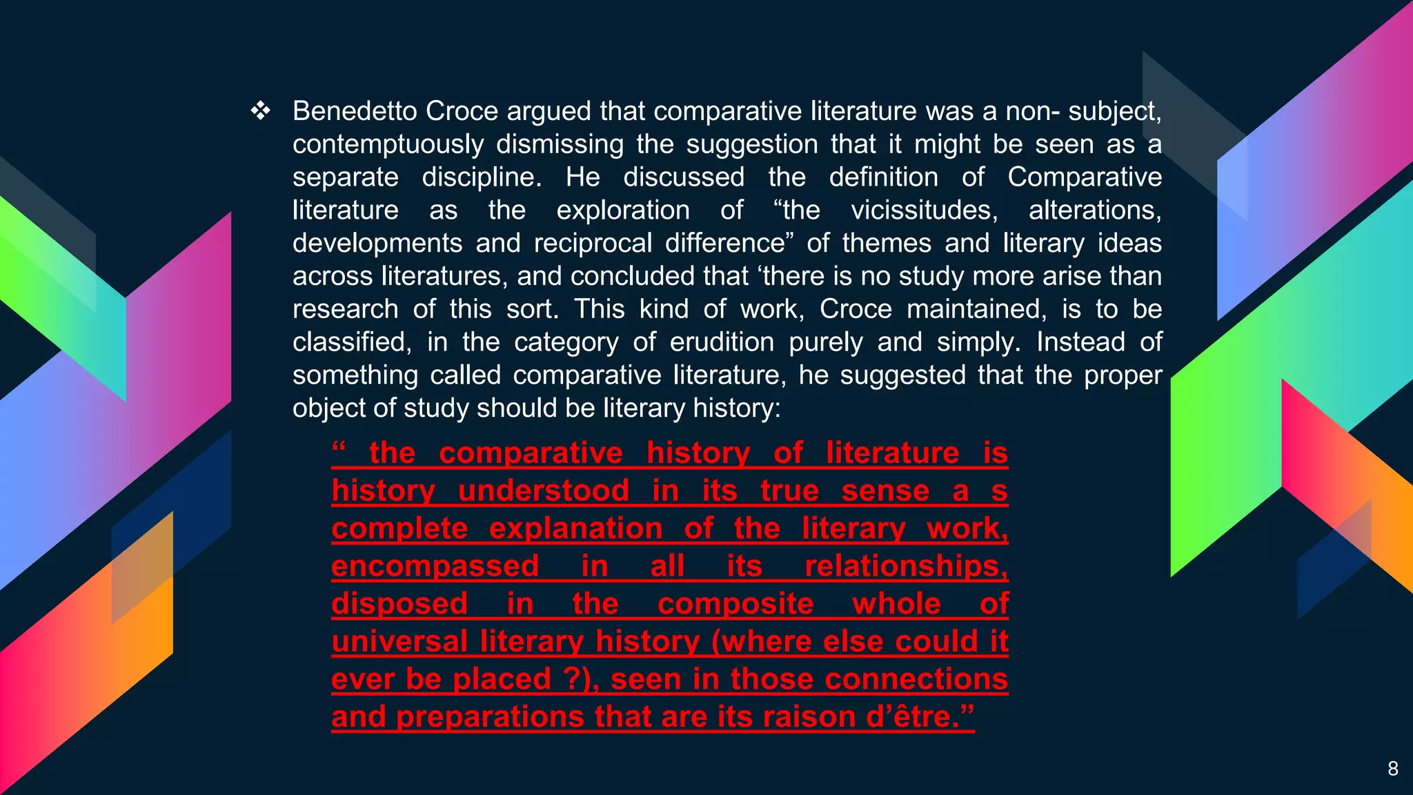 comparative literature by Susan Bassnett | PPTX