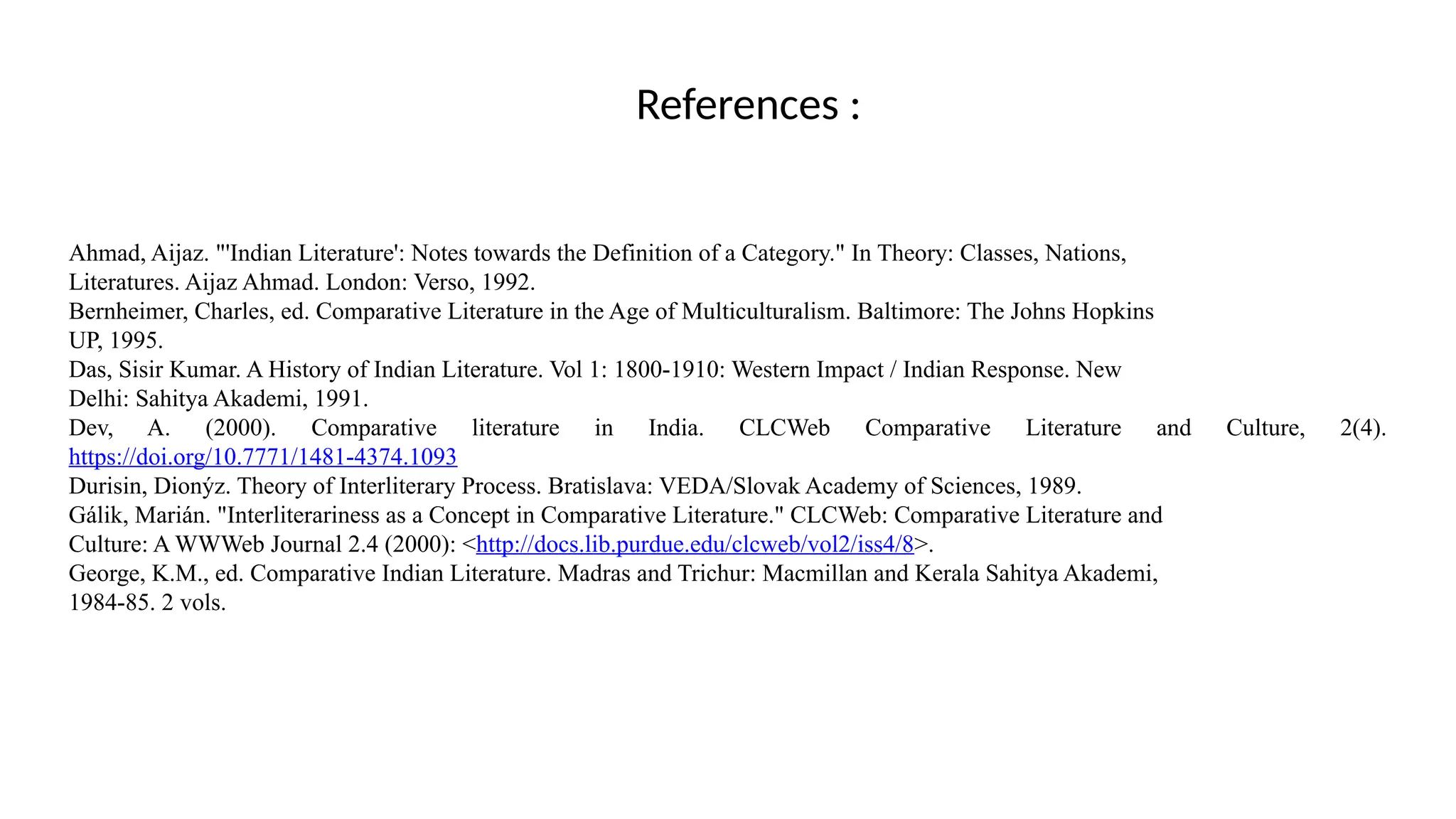 Comparative Literature in India by Amiya Dev | PPTX