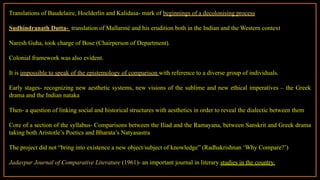 COMPARATIVE LITERATURE IN INDIA- Subha Chakraborty Dasgupta.pdf