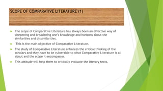 Comparative Literature Week 1.ppt