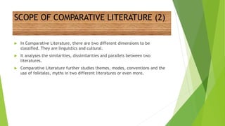 Comparative Literature Week 1.ppt