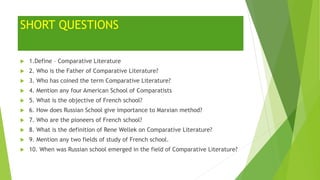 Comparative Literature Week 1.ppt