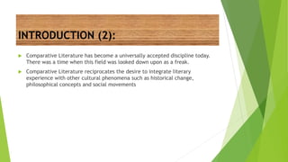 Comparative Literature Week 1.ppt