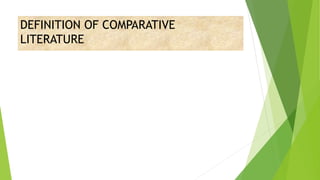 Comparative Literature Week 1.ppt