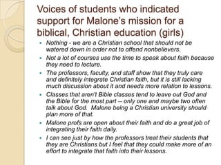 Comparative methods of collegiate, faith learning integration | PPT