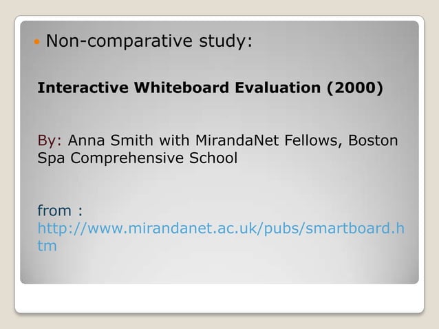 Comparative & non comparative studies | PPT