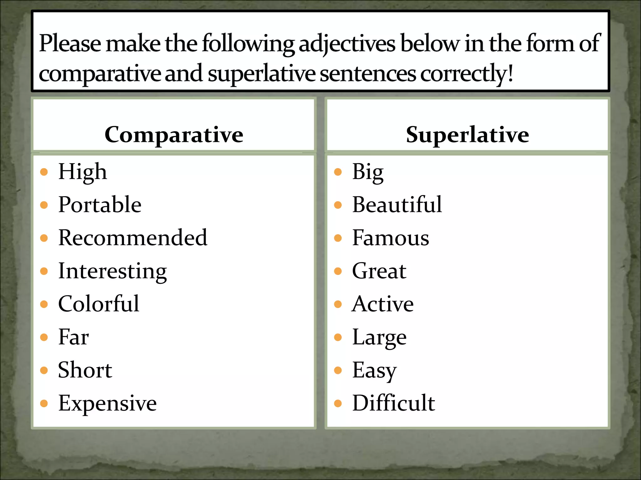 comparative n superlative adjective.ppt