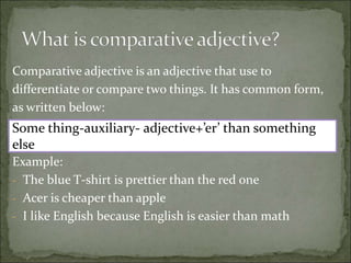 comparative n superlative adjective.ppt
