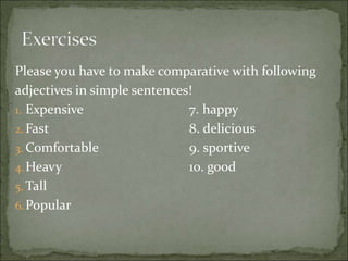 comparative n superlative adjective.ppt
