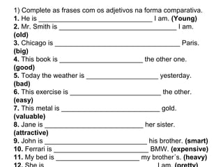 Comparative of superiority 97 | PPT