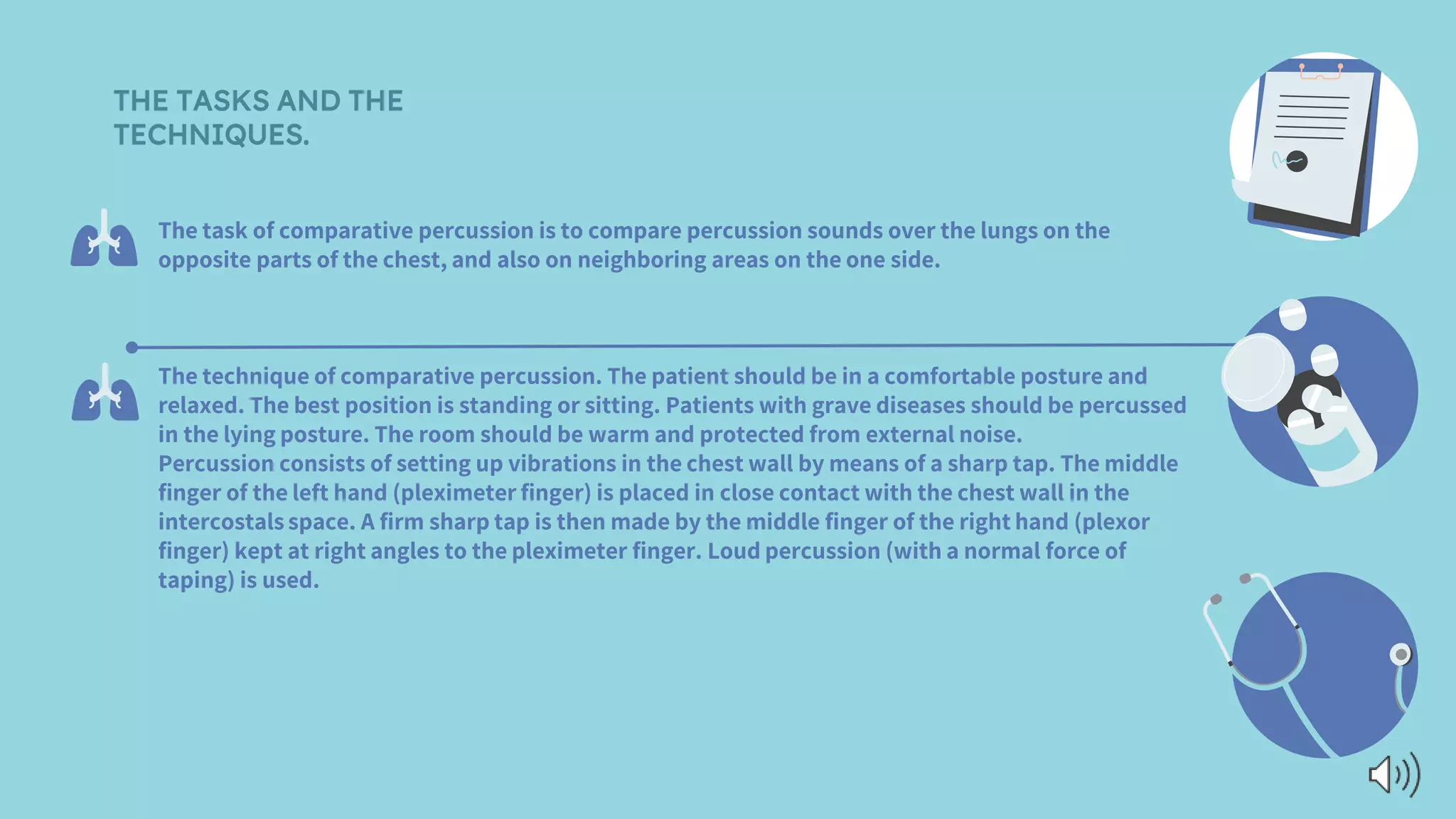 Comparative percussion of lungs | PPTX