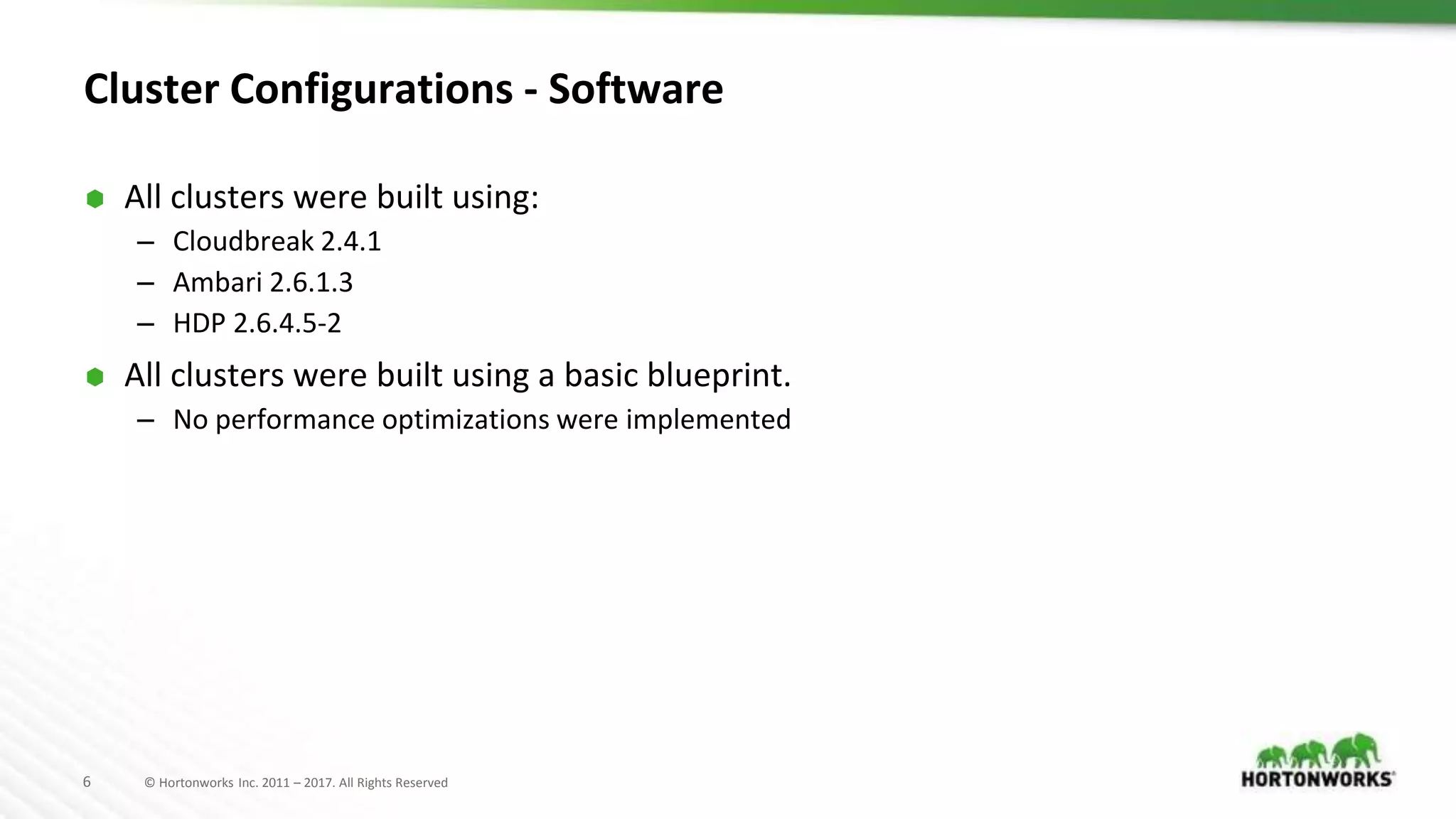 Comparative Performance Analysis Of Aws Ec2 Instance Types Commonly Used For Hadoop Clusters Ppt